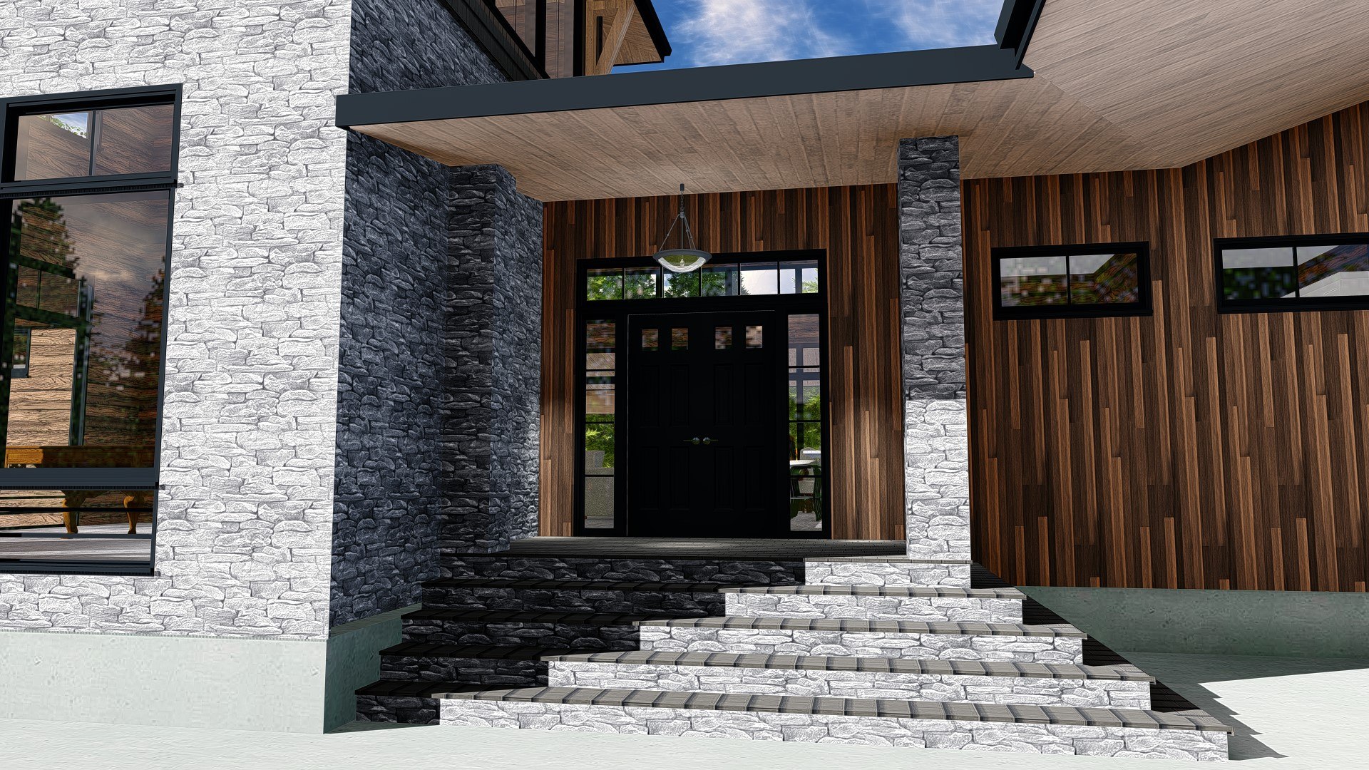 3D Cabin Modern - TurboSquid 1382680