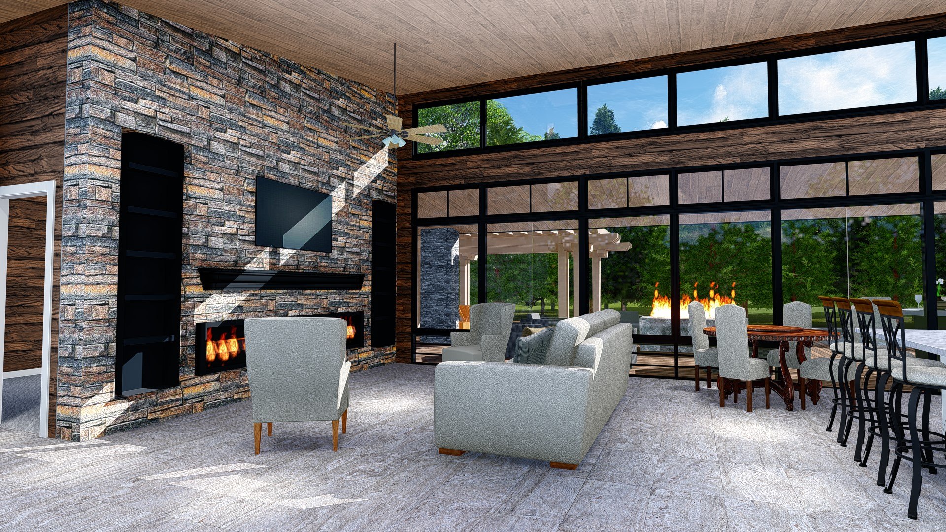 3D Cabin Modern - TurboSquid 1382680