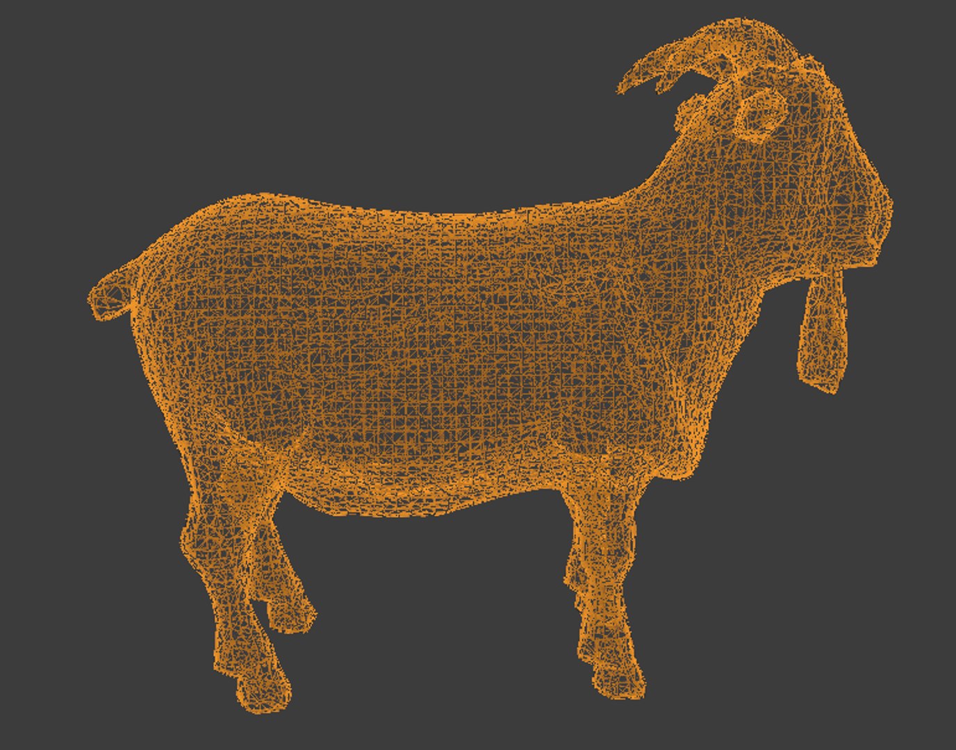 3D Model Goat - TurboSquid 2218988