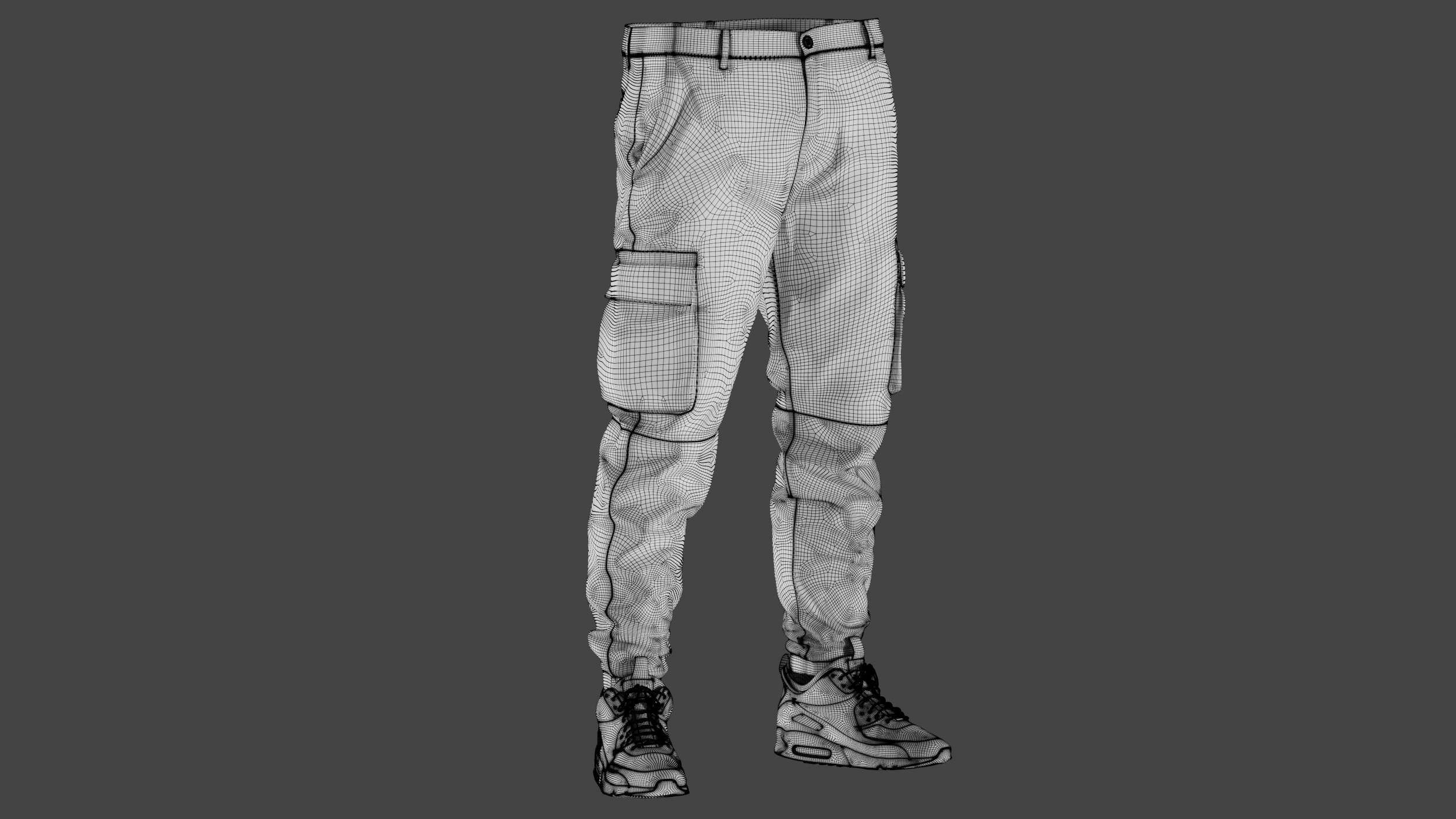 3D pants clothing model - TurboSquid 1676964