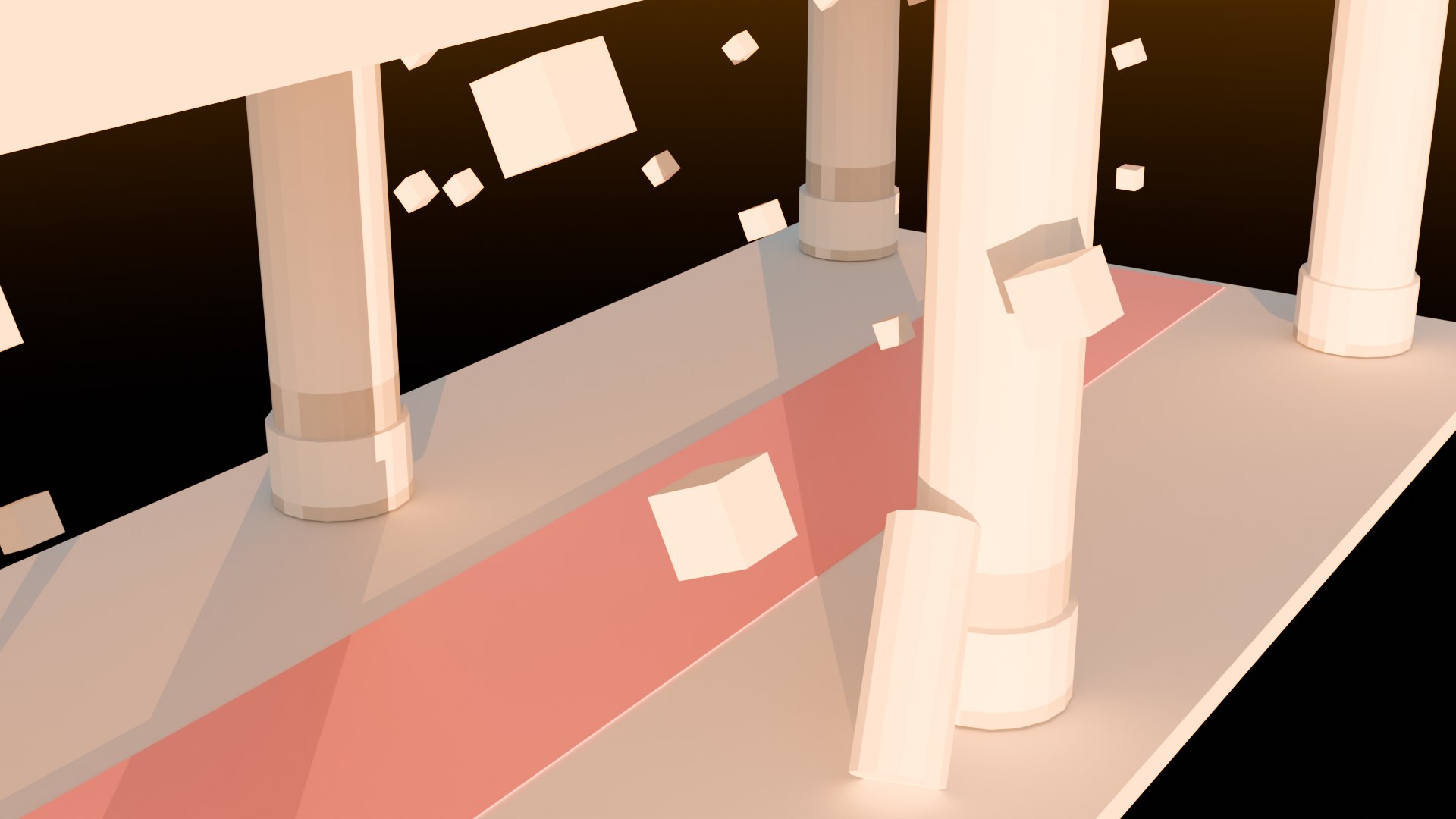 Hallway 3D Model - TurboSquid 2296787