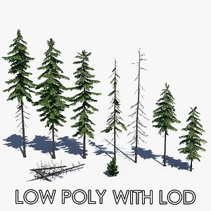 3ds max tree set polys
