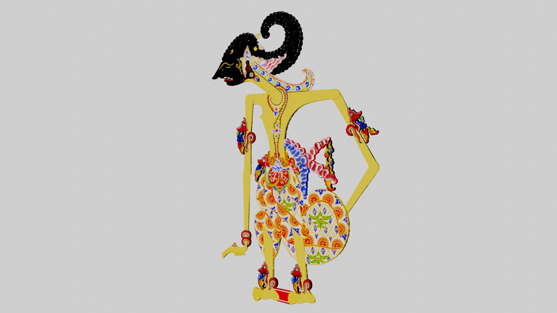 Wayang Kulit Nakula Model - TurboSquid 2234116