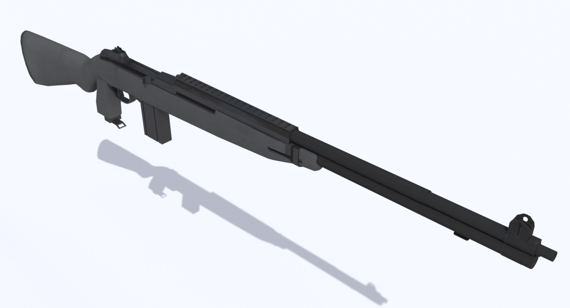 M1a1 Rifle Multiple Variations 3ds