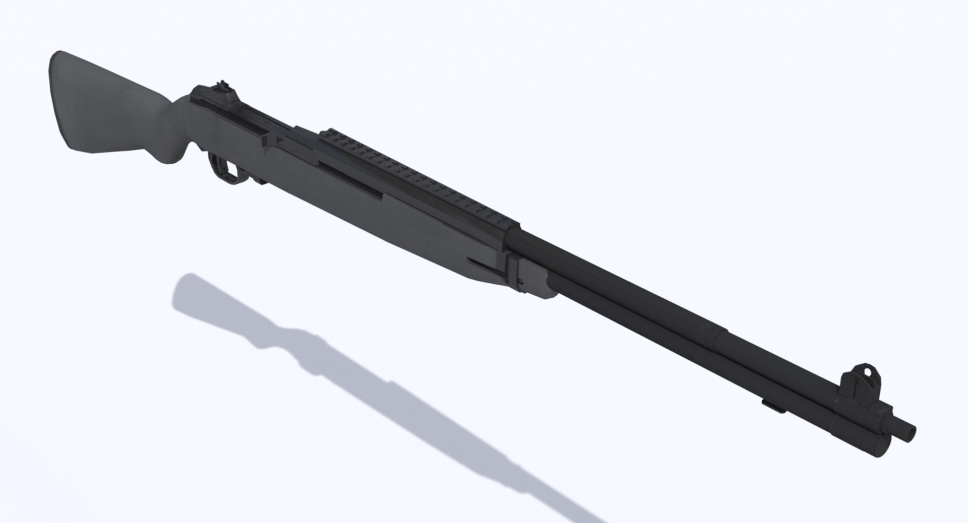 M1a1 Rifle Multiple Variations 3ds