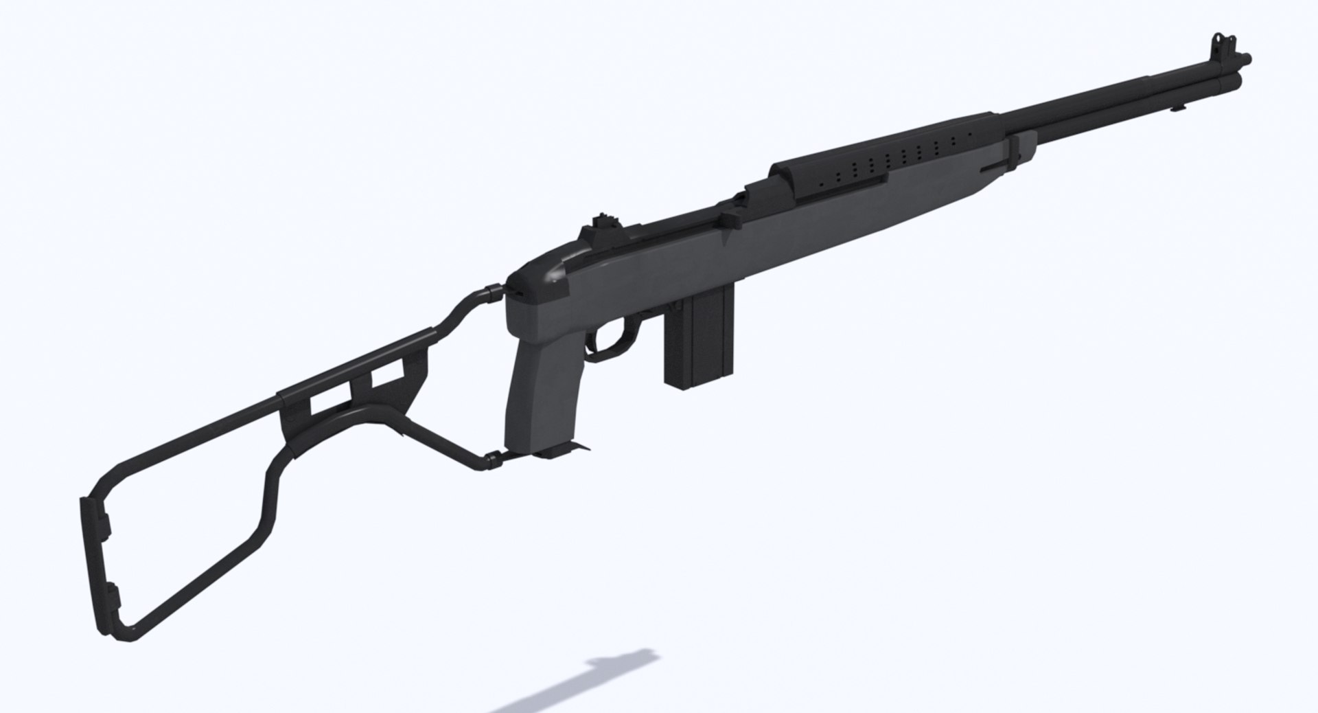 M1a1 Rifle Multiple Variations 3ds