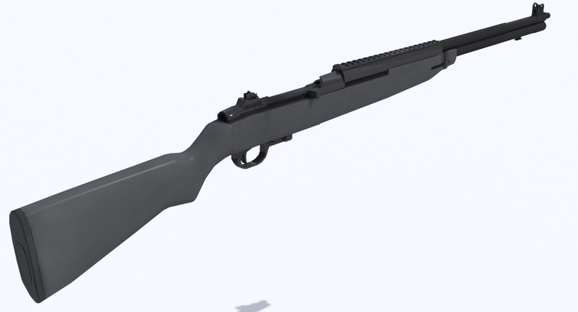 M1a1 Rifle Multiple Variations 3ds