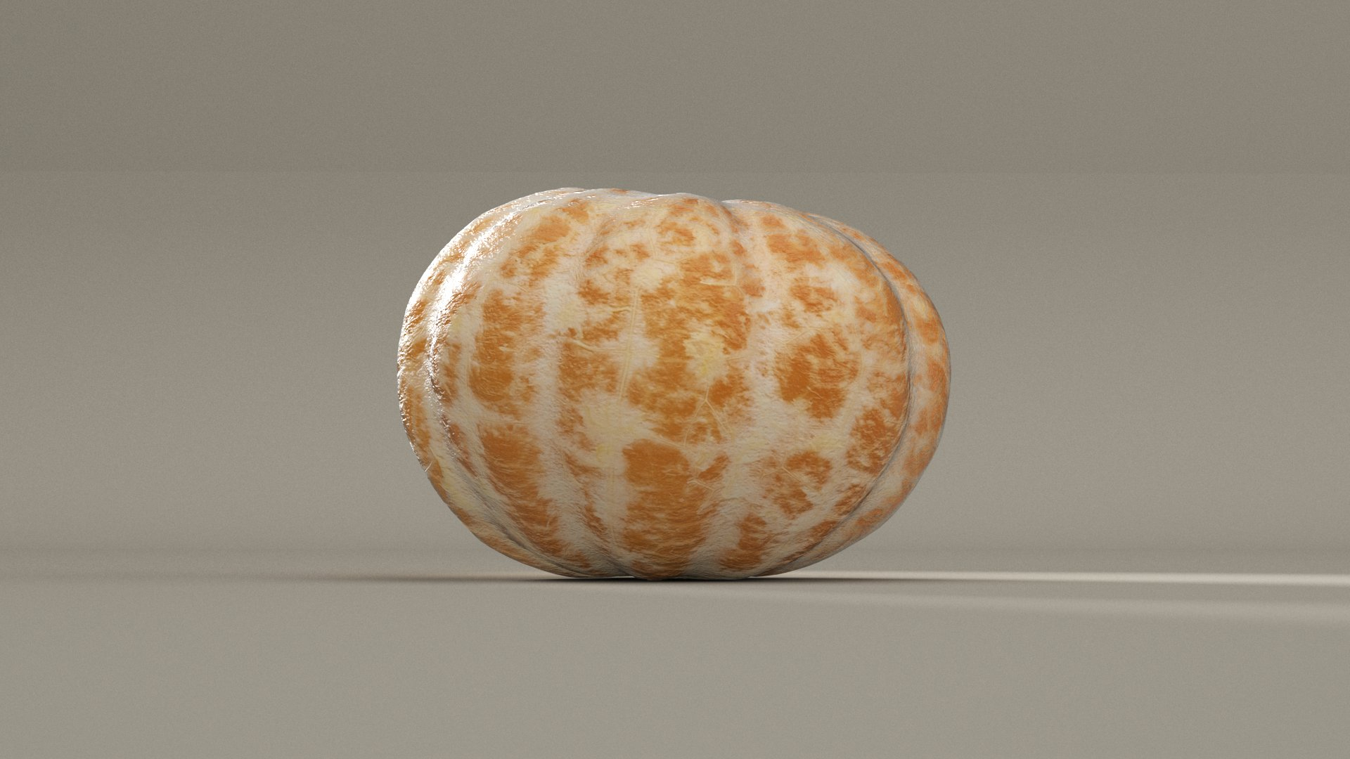 Peeled tangerine 3D model - TurboSquid 1481527