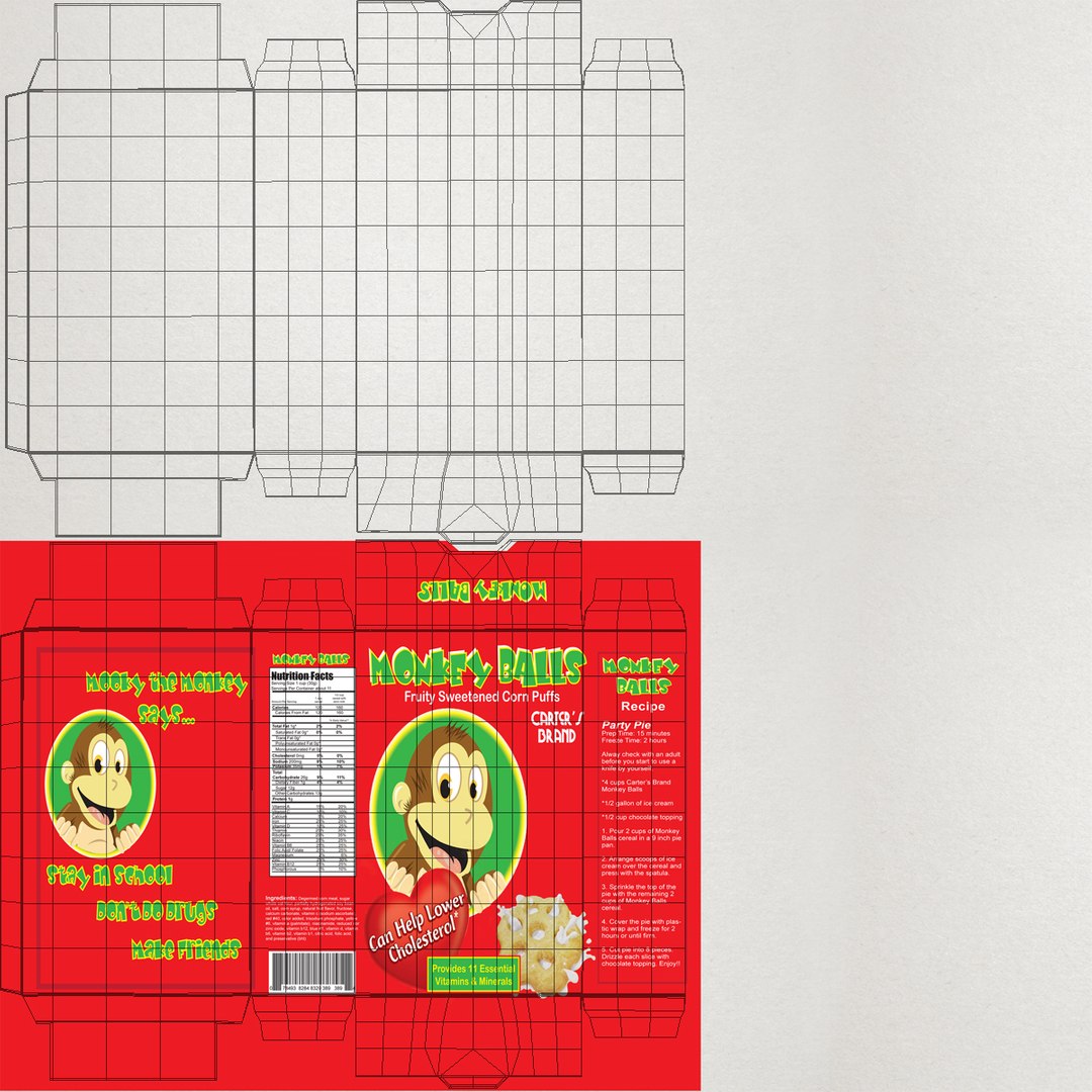 Cereal Box 3d 3ds