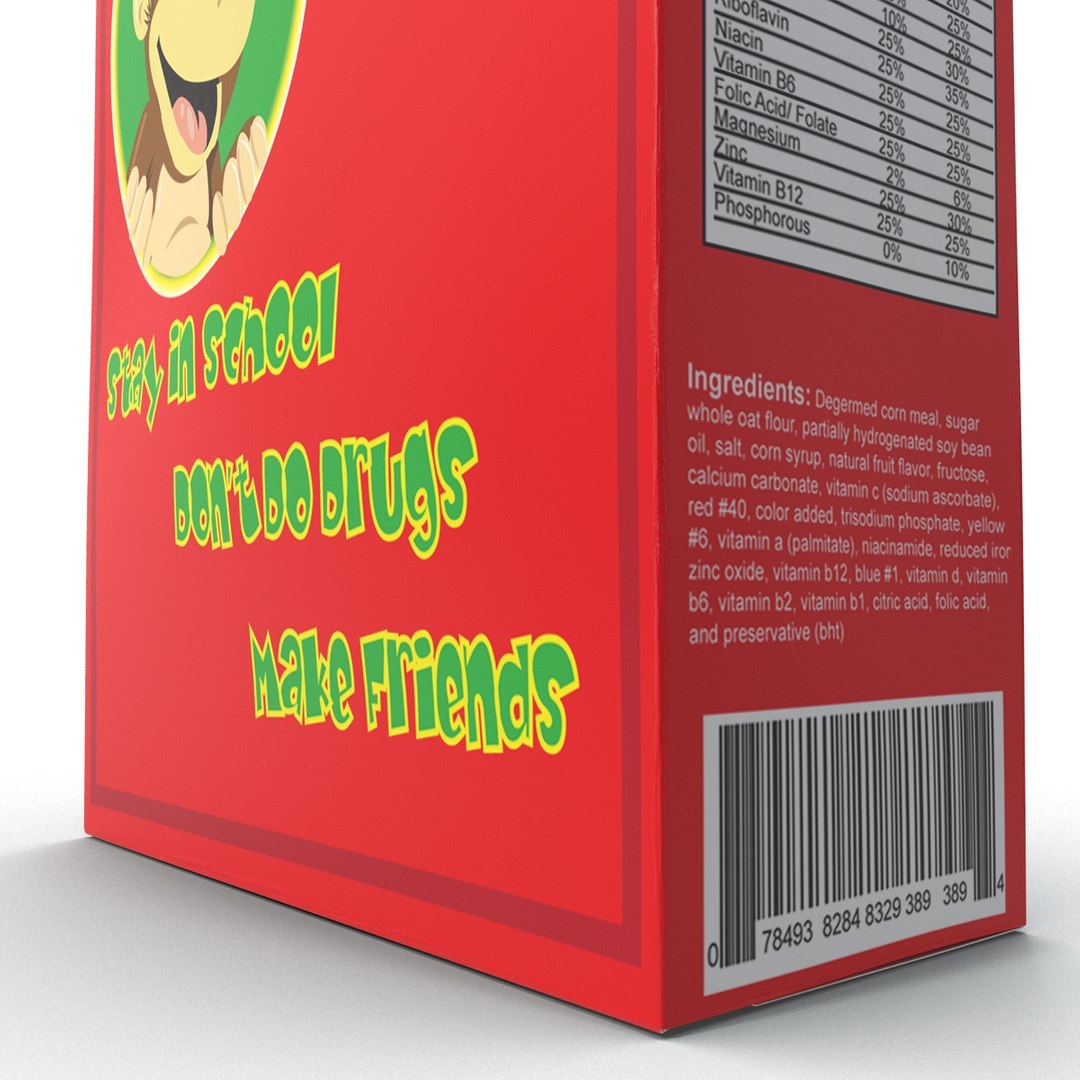 Cereal Box 3d 3ds