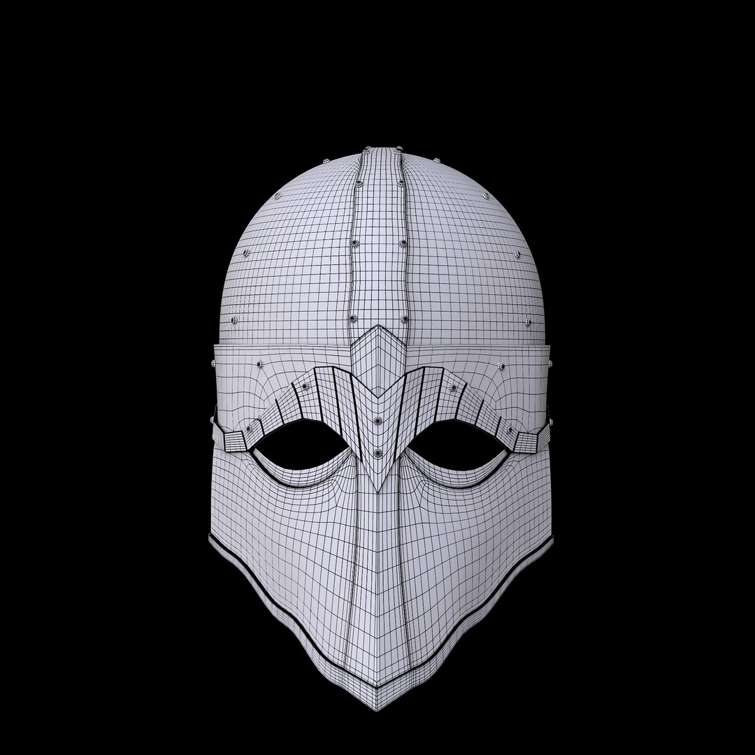 3D Model The Viking War Helmet - TurboSquid 2107490
