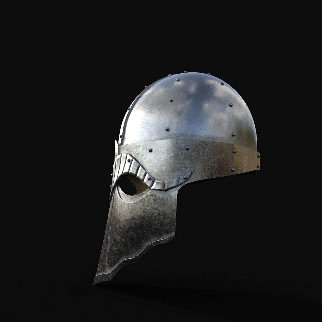 3D Model The Viking War Helmet - TurboSquid 2107490