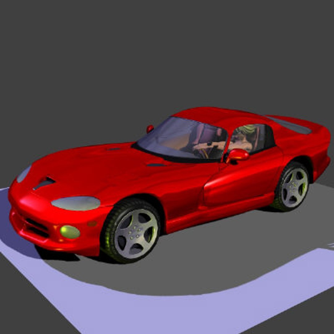 3d cars vehicles dodge