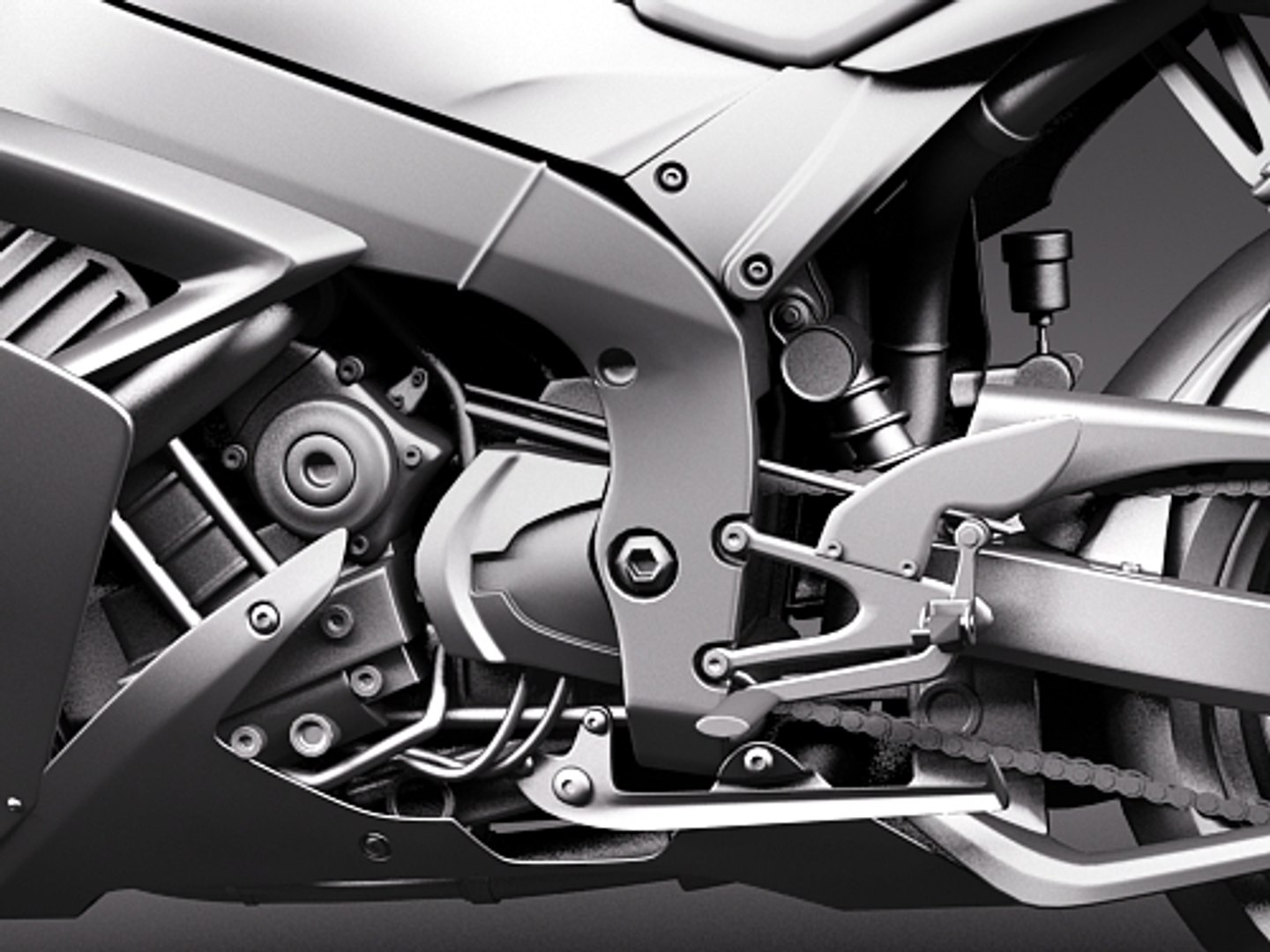 3d Yamaha Yzf R1 Sport Model