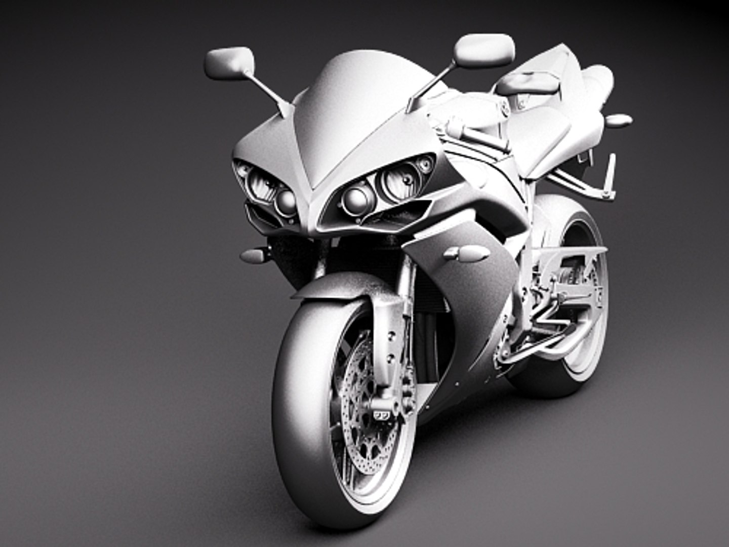3d Yamaha Yzf R1 Sport Model