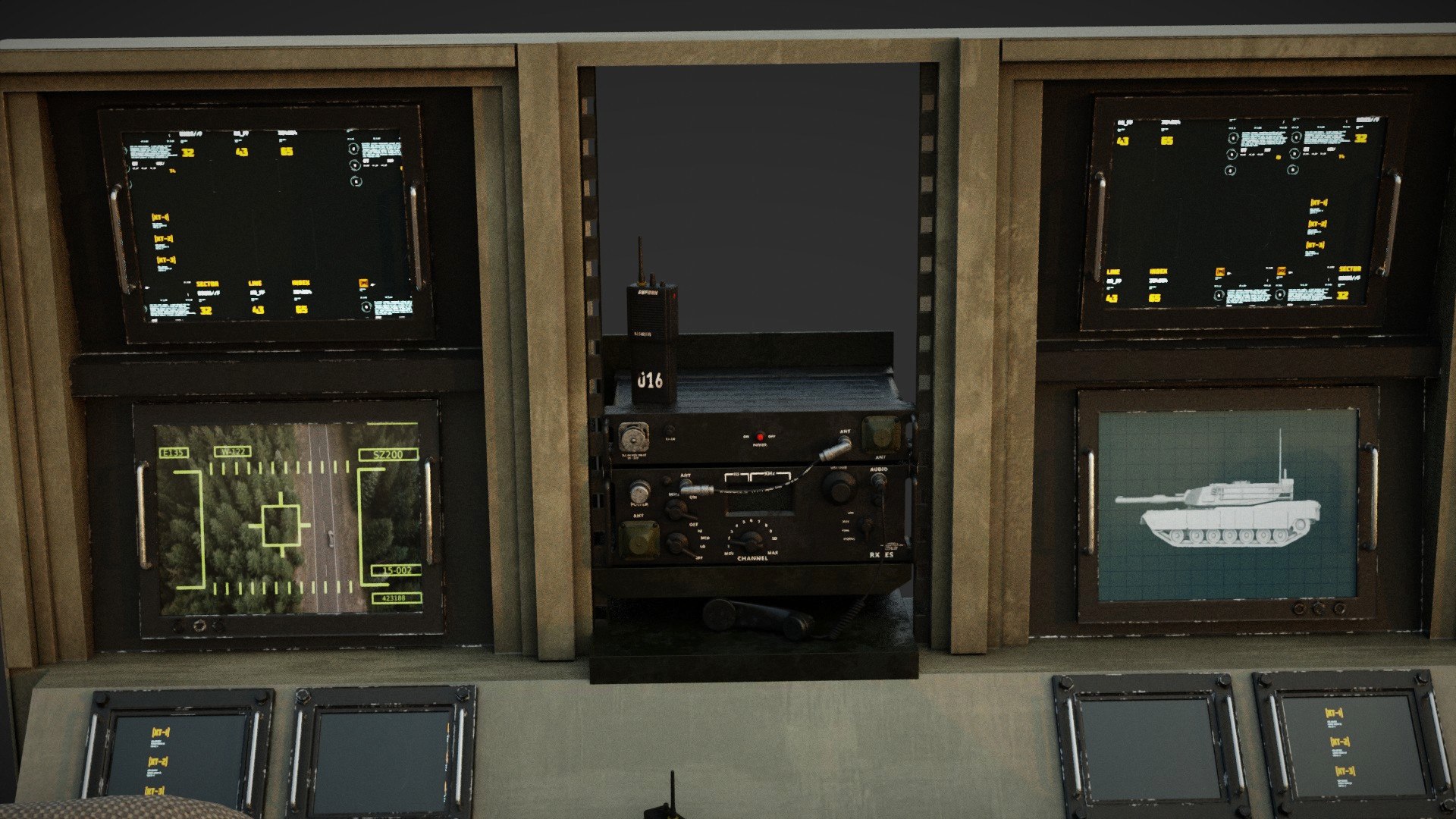 3D HUD Console - TurboSquid 1990154