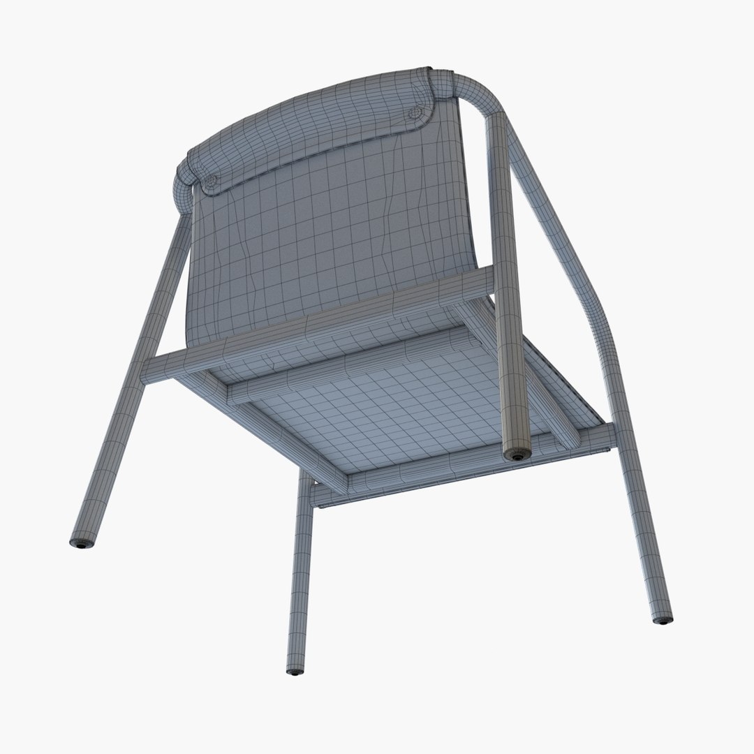 Oslo Lounge Chair 3d Model