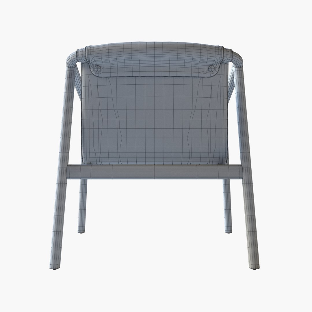 Oslo Lounge Chair 3d Model