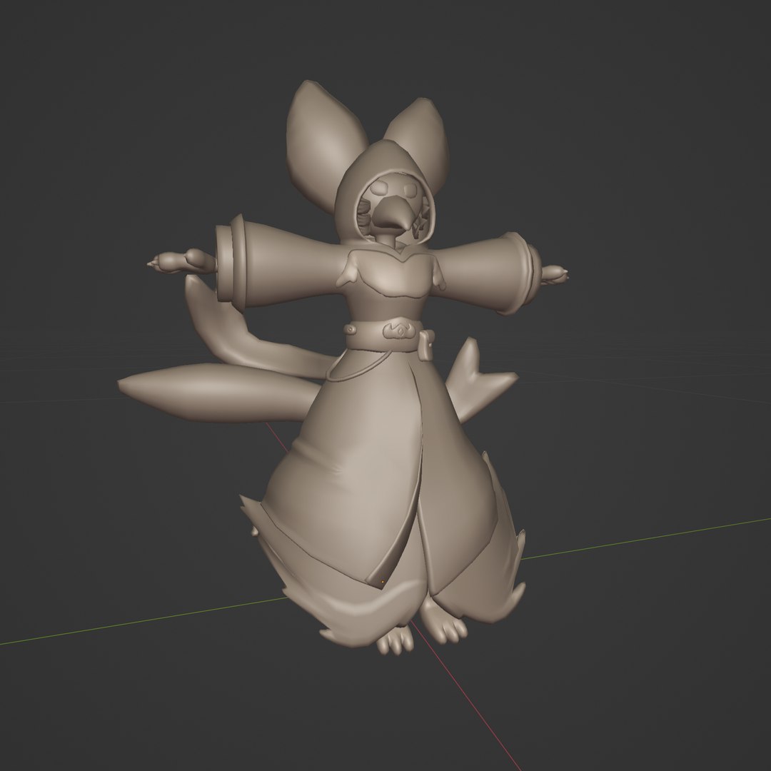 Red Q Wizard 3D Model - TurboSquid 2220656