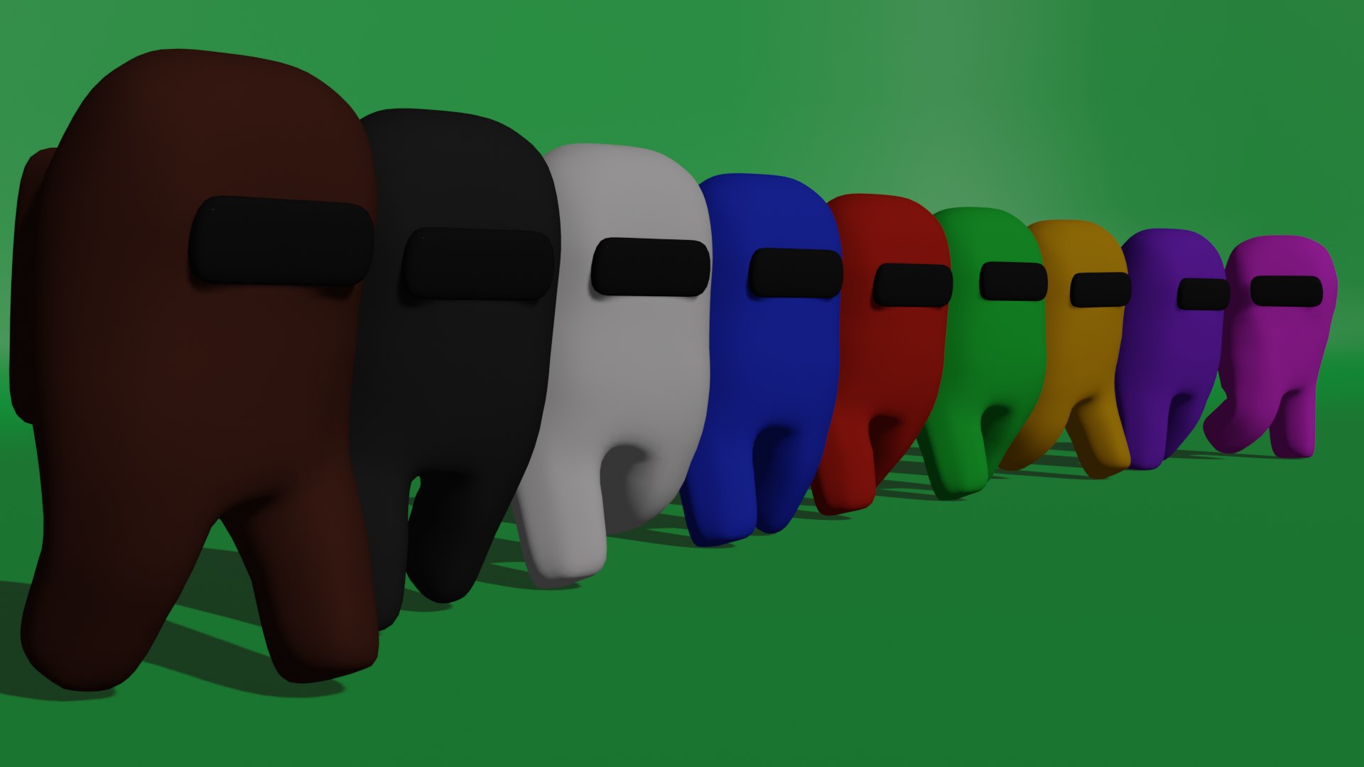 3D Among Us Low Poly Rigged Character - TurboSquid 1732019