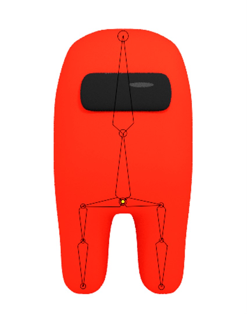 3D Among Us Low Poly Rigged Character - TurboSquid 1732019