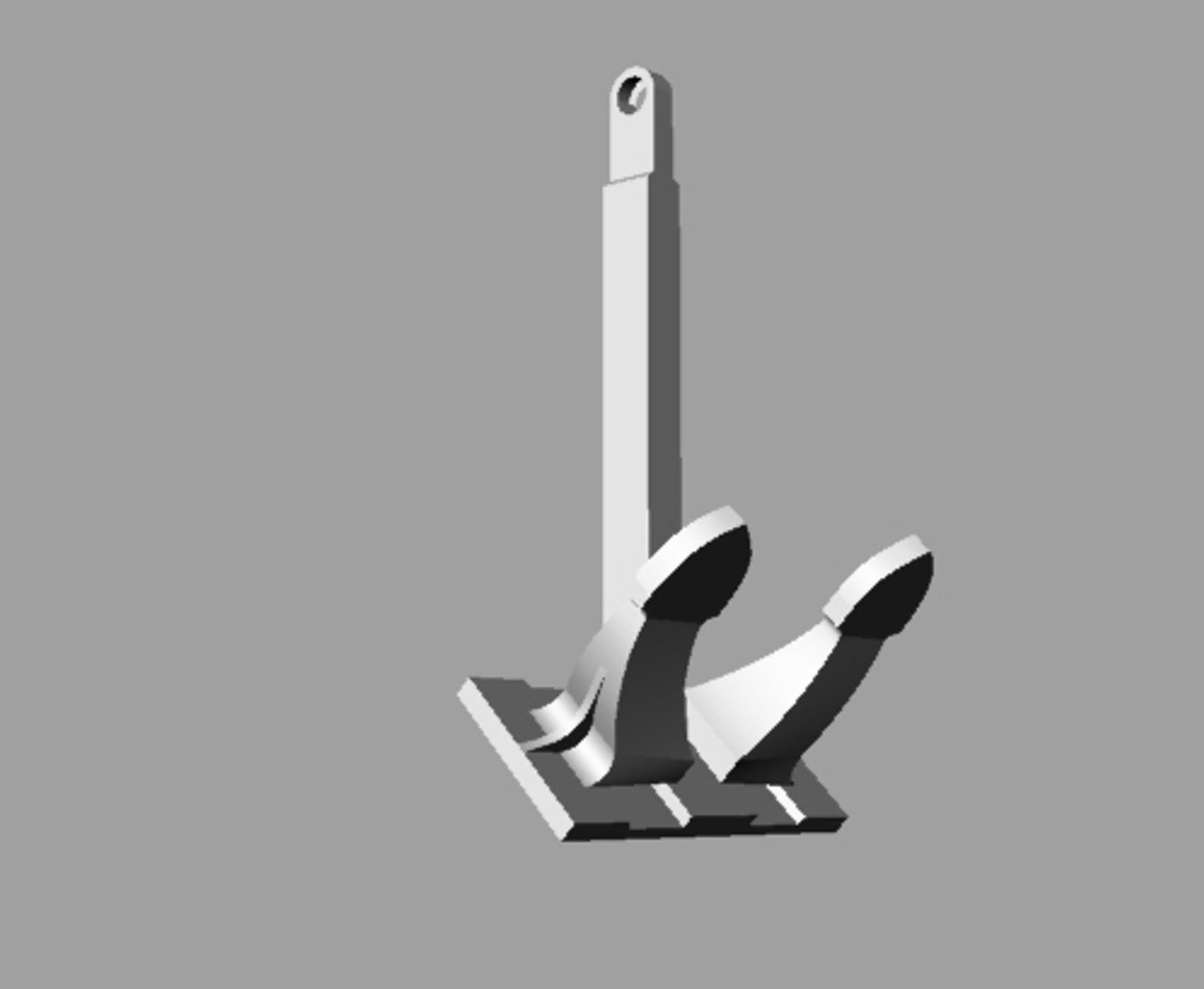 Free 3dm Model Hall Anchor