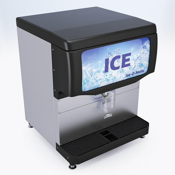 max countertop ice dispenser ice-o-matic