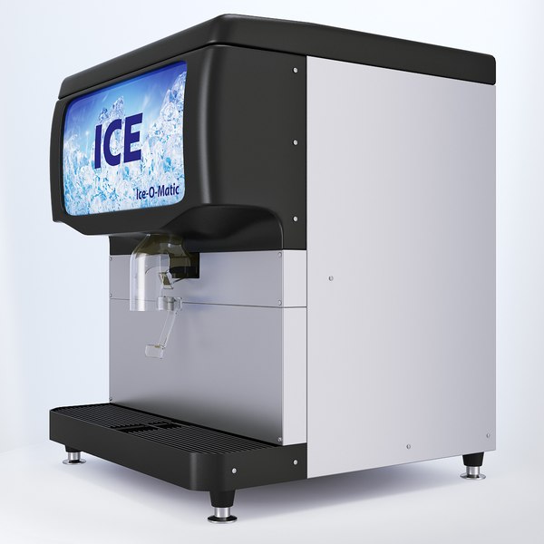 max countertop ice dispenser ice-o-matic