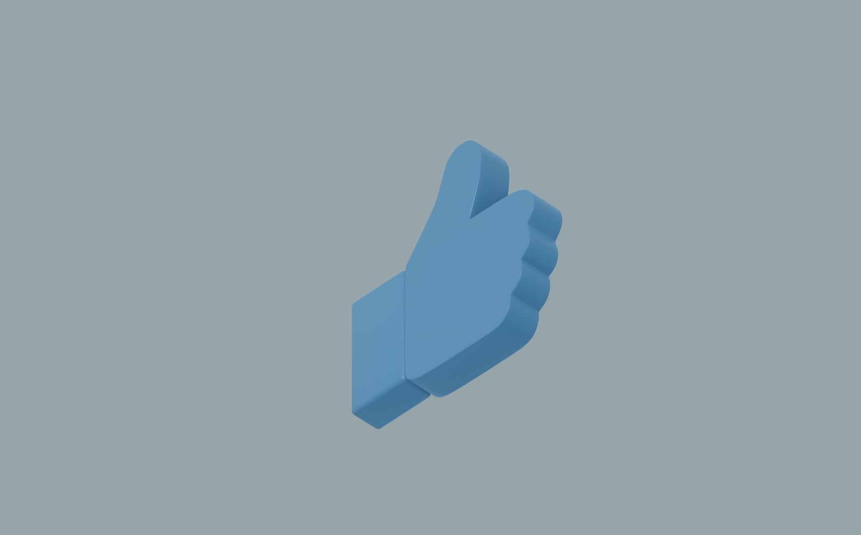 3D Thumbs Up - TurboSquid 2058064