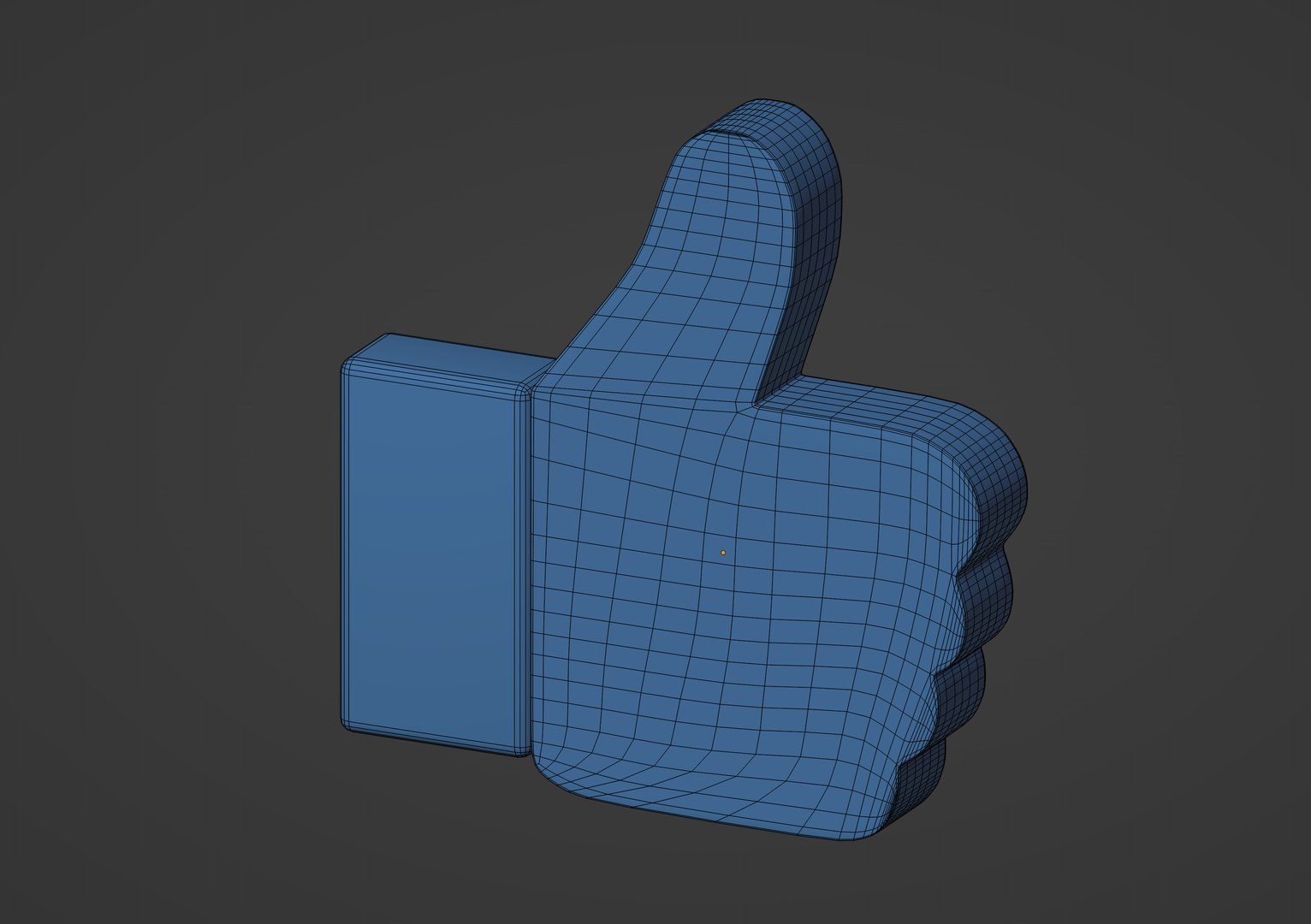 3D Thumbs Up - TurboSquid 2058064