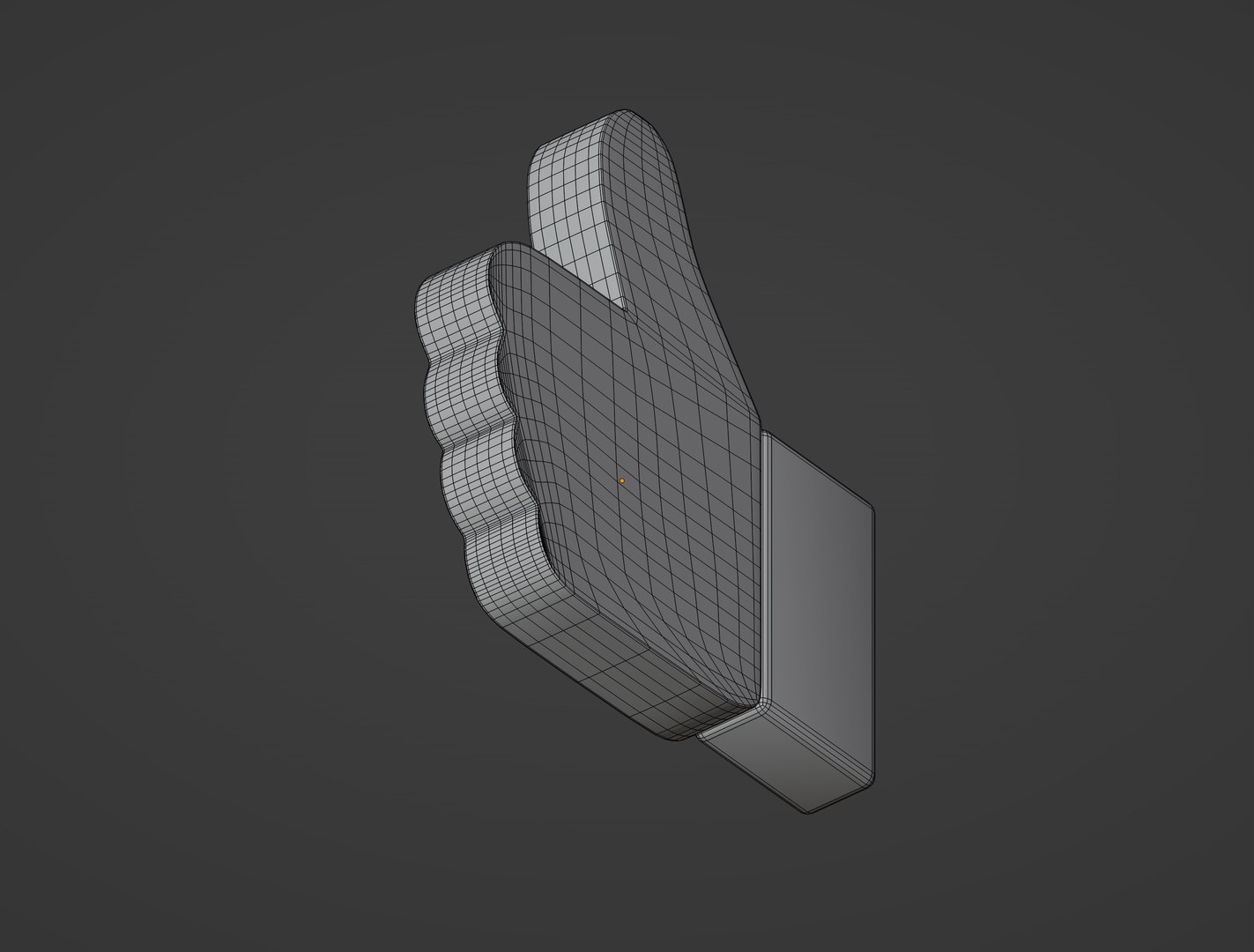 3D Thumbs Up - TurboSquid 2058064