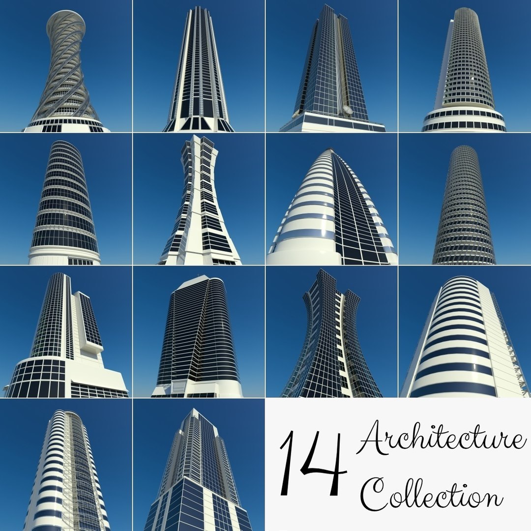 3d Office Buildings 40