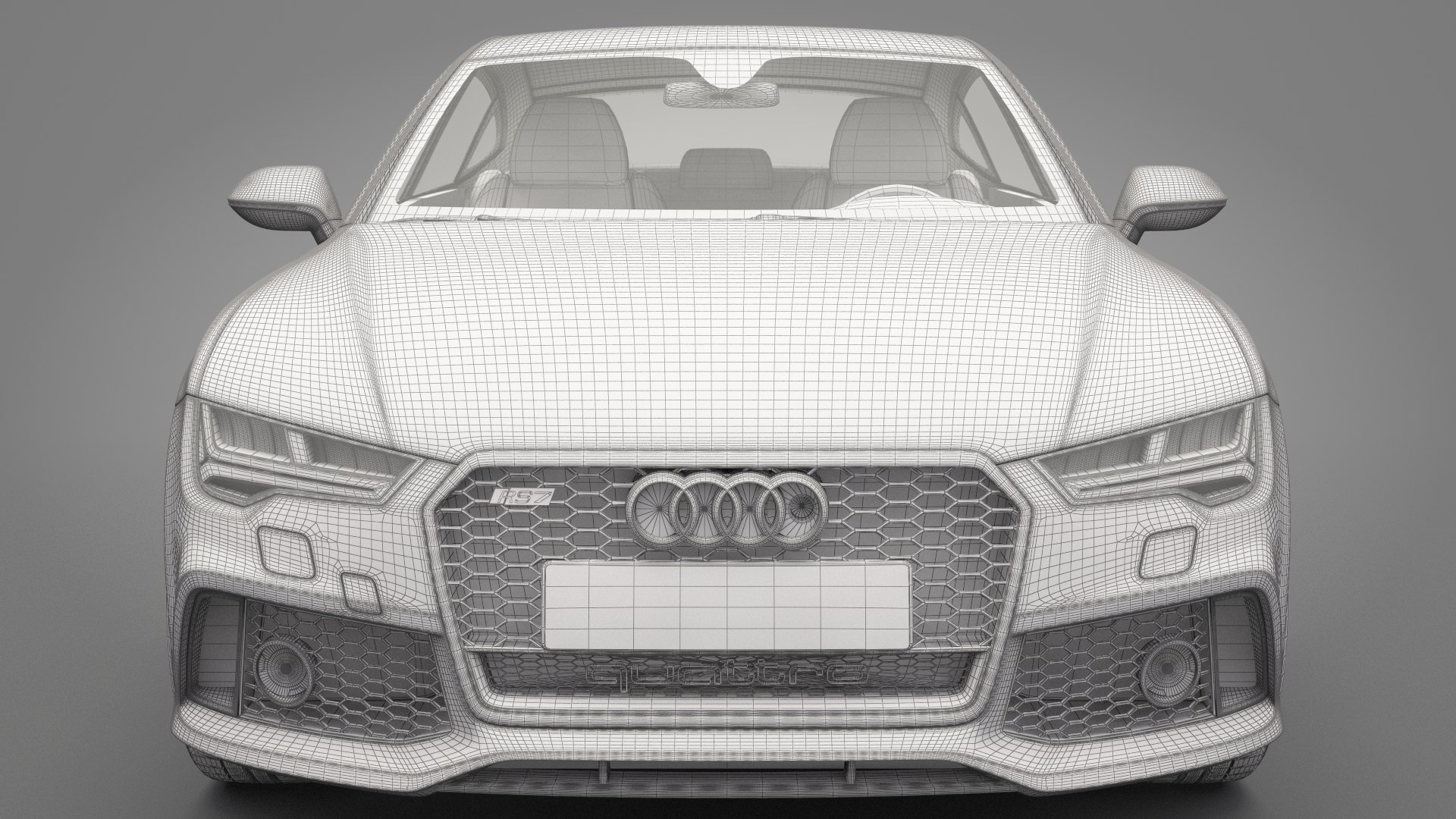 3D Audi RS7 Sportback - TurboSquid 2361575