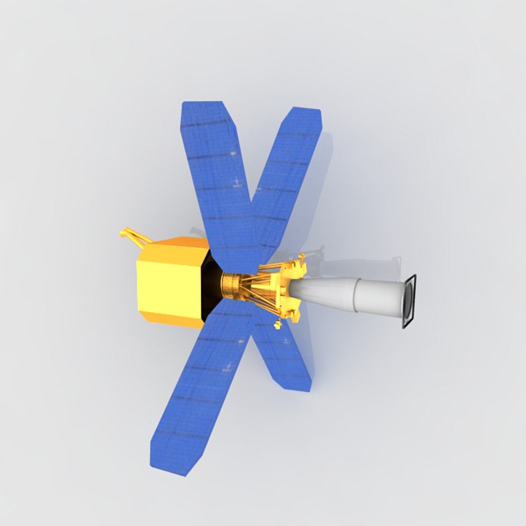 nasa s gravity probe 3d model