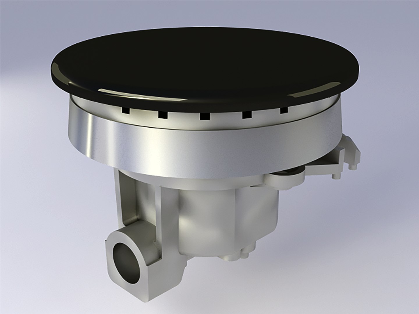 Gas Semi Rapid Burner Model - TurboSquid 1536909