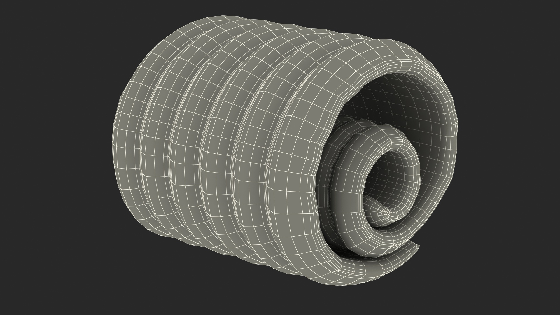 3D Butter Curl Model - TurboSquid 1994597