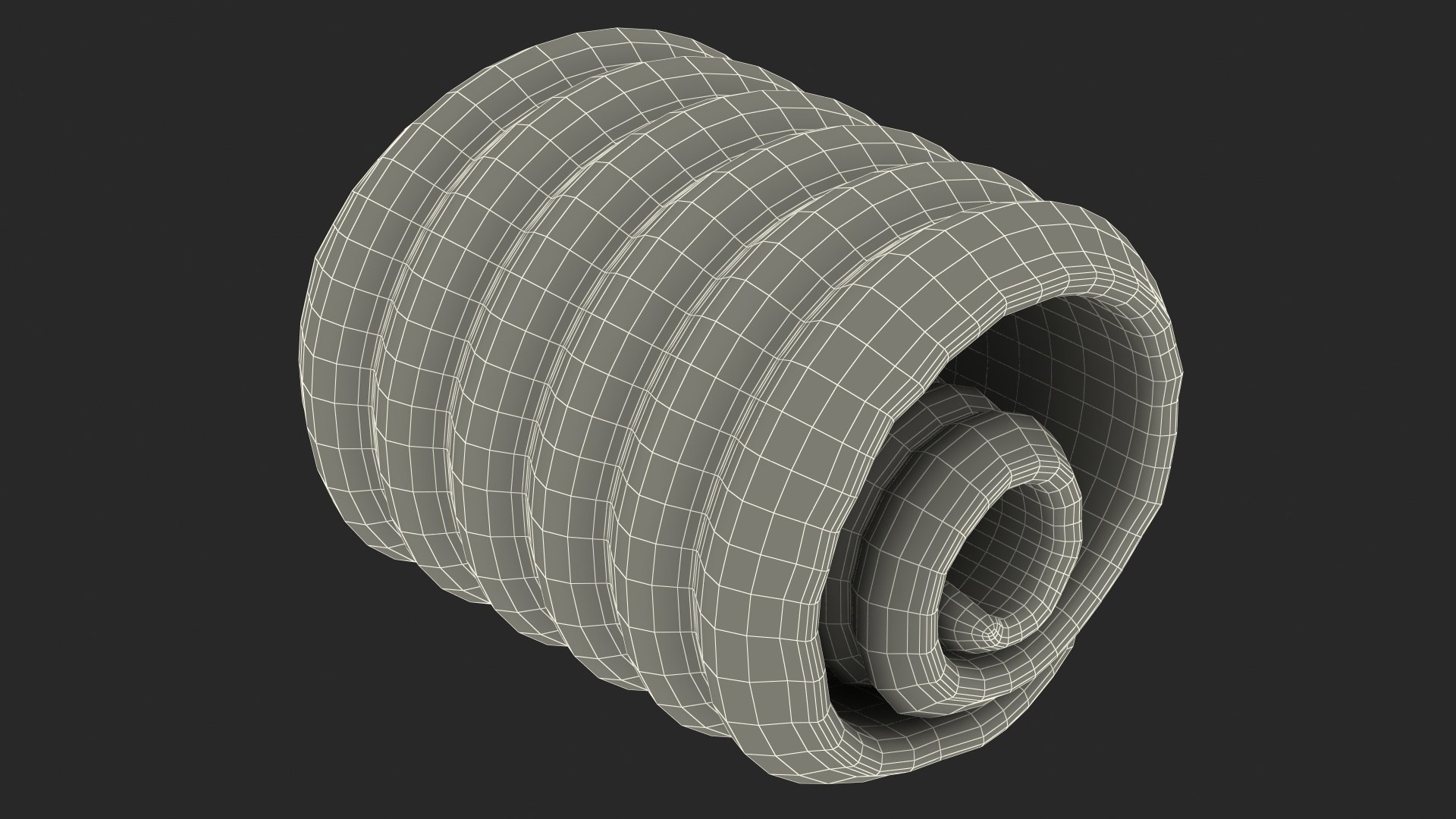 3D Butter Curl Model - TurboSquid 1994597