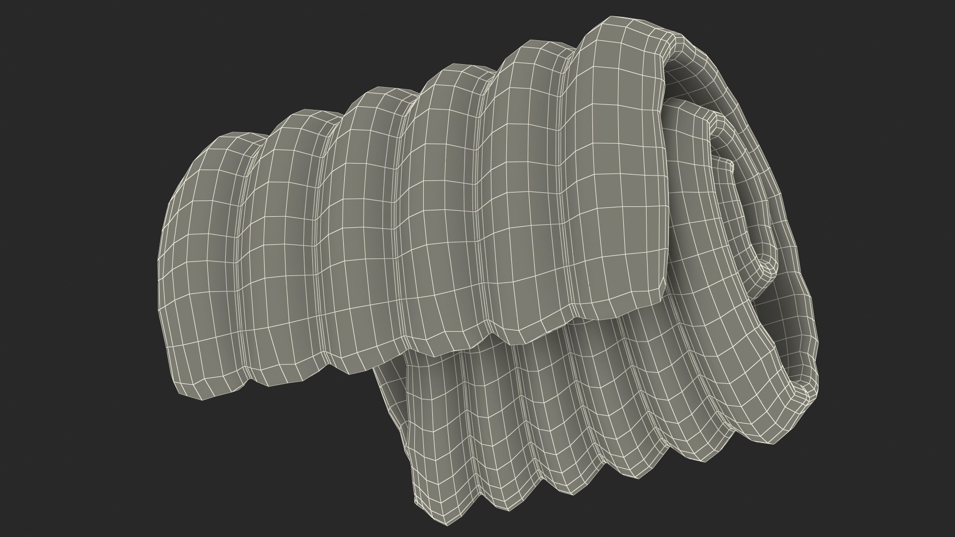 3D Butter Curl Model - TurboSquid 1994597