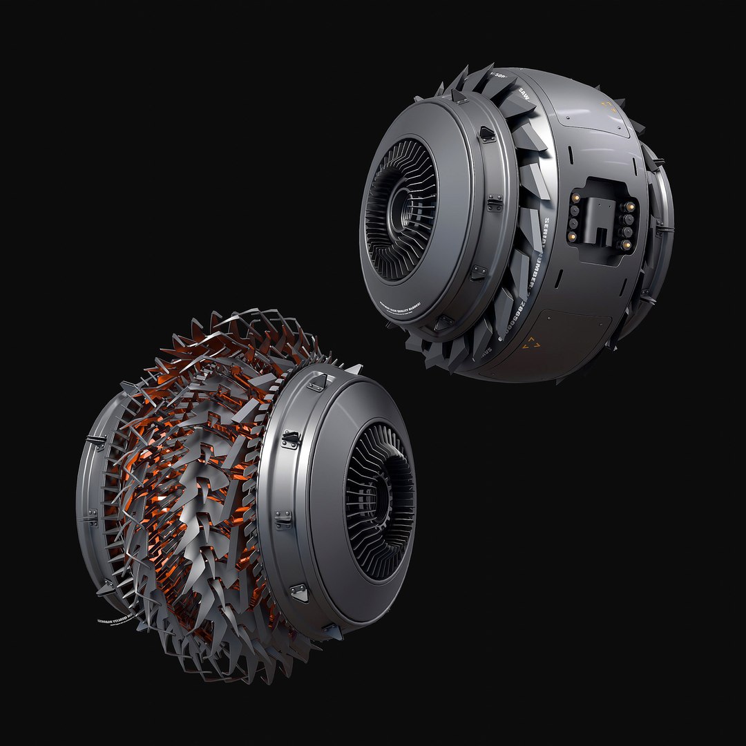 Saw Drone 3D Model - TurboSquid 2257961