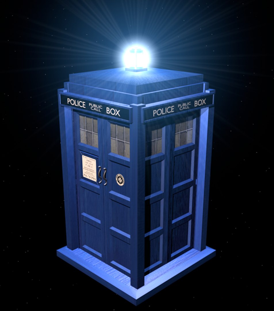 3d Tardis Doctor