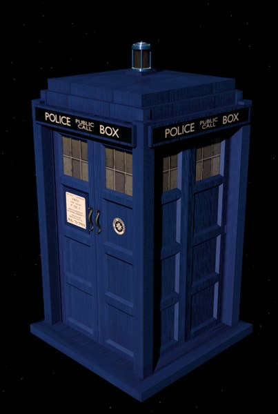 3D Tardis Models | TurboSquid