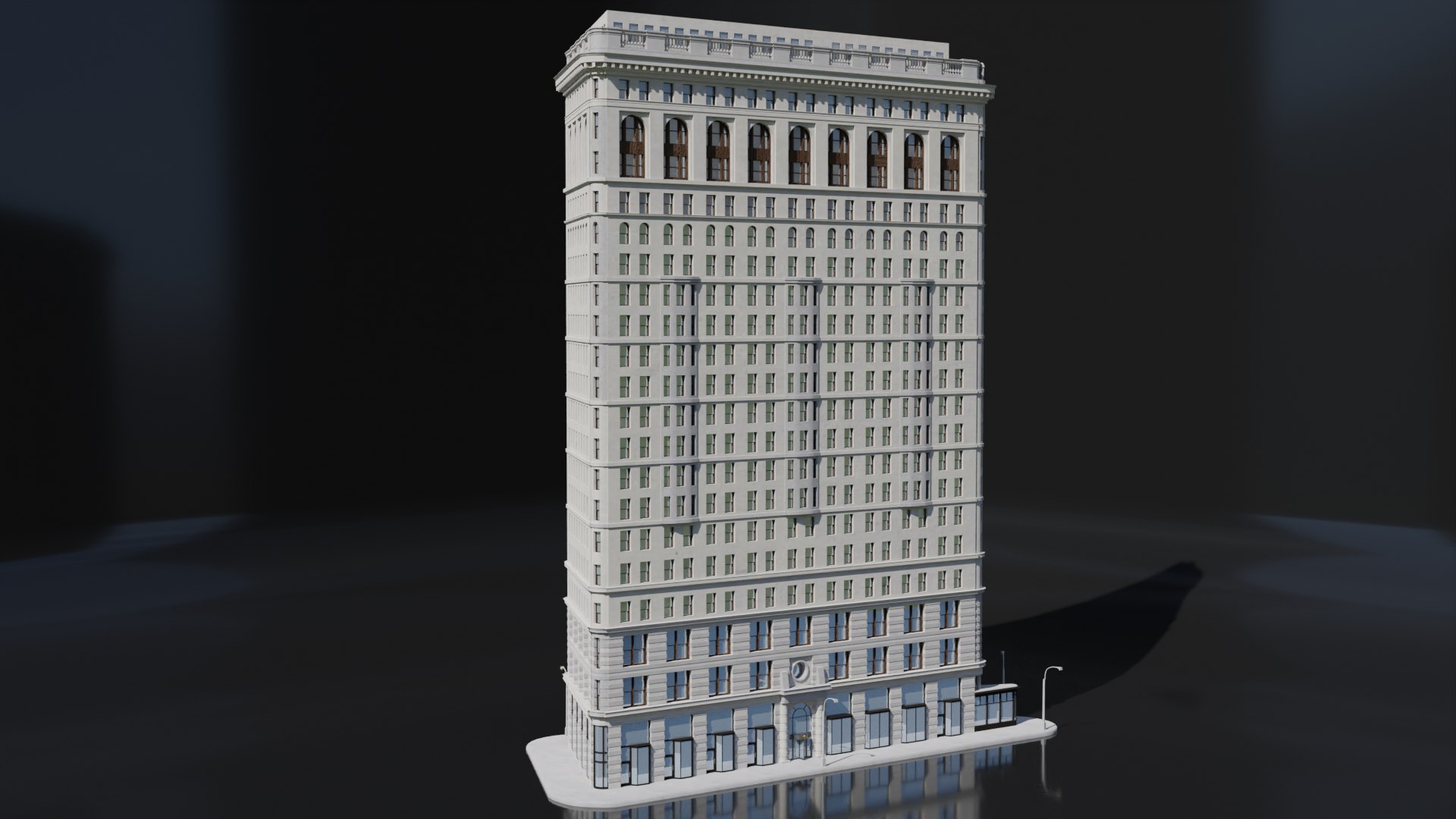 3D Model Flatiron Building - TurboSquid 2104364