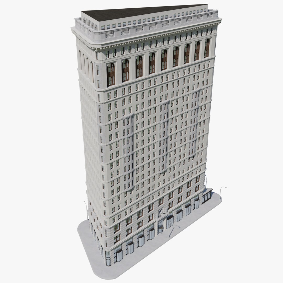3D model Flatiron Building - TurboSquid 2104364