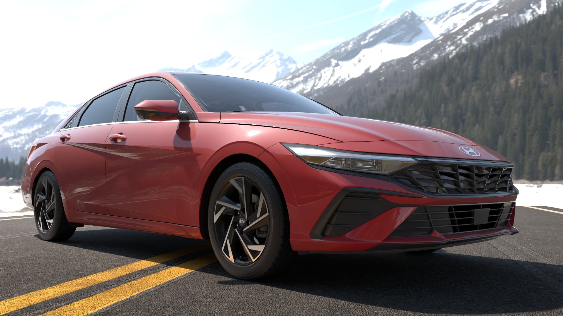 3D Elantra 2024 -Detailed-Vray-Redshift-Unreal-Render Ready ...