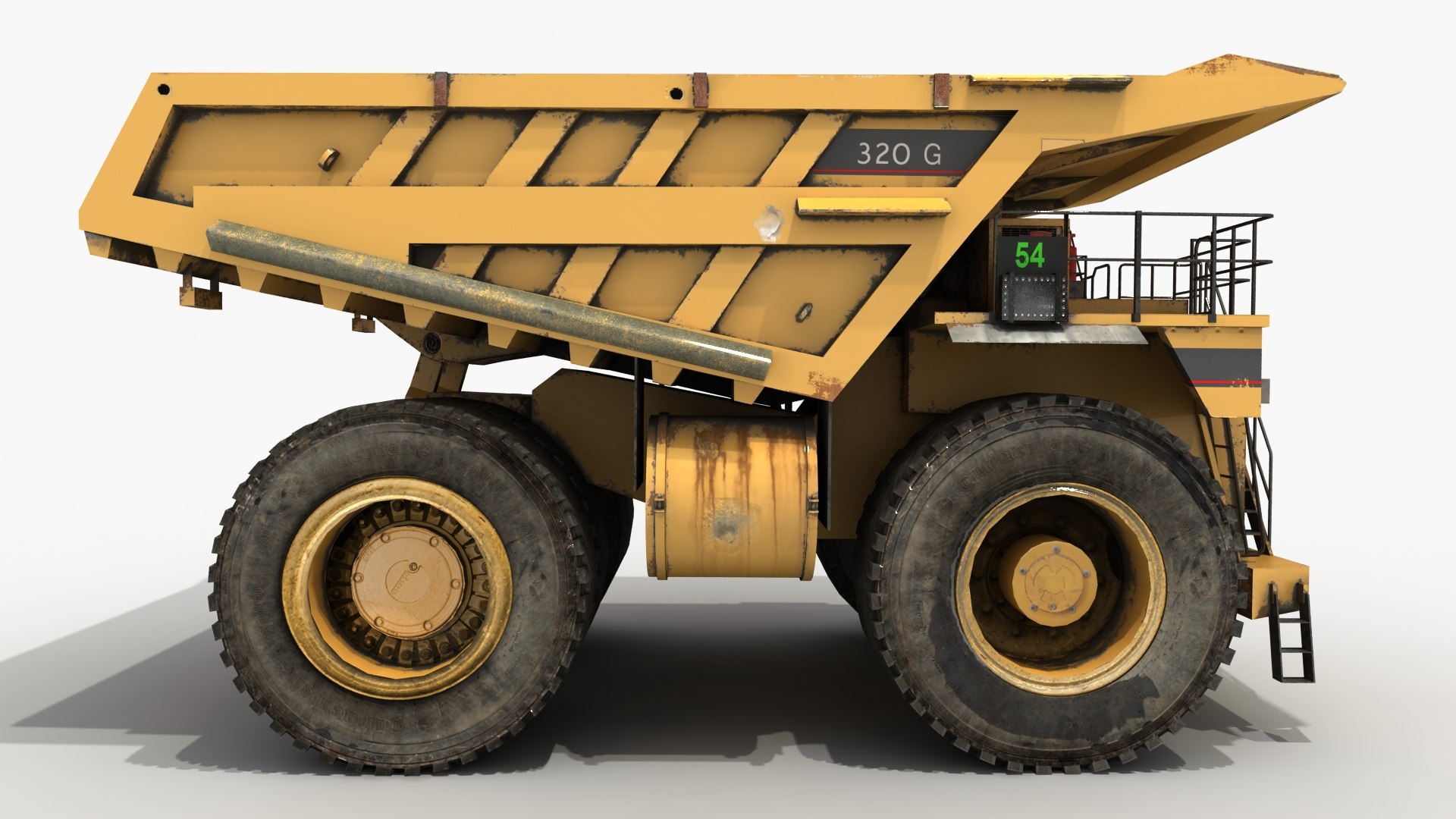 Monster Dump Truck 3D Model - TurboSquid 1179910
