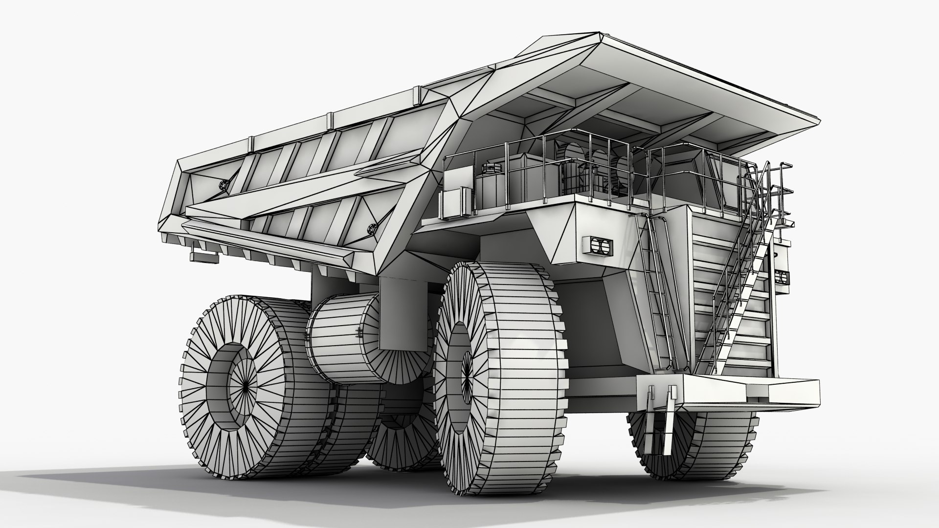 Monster Dump Truck 3D Model - TurboSquid 1179910