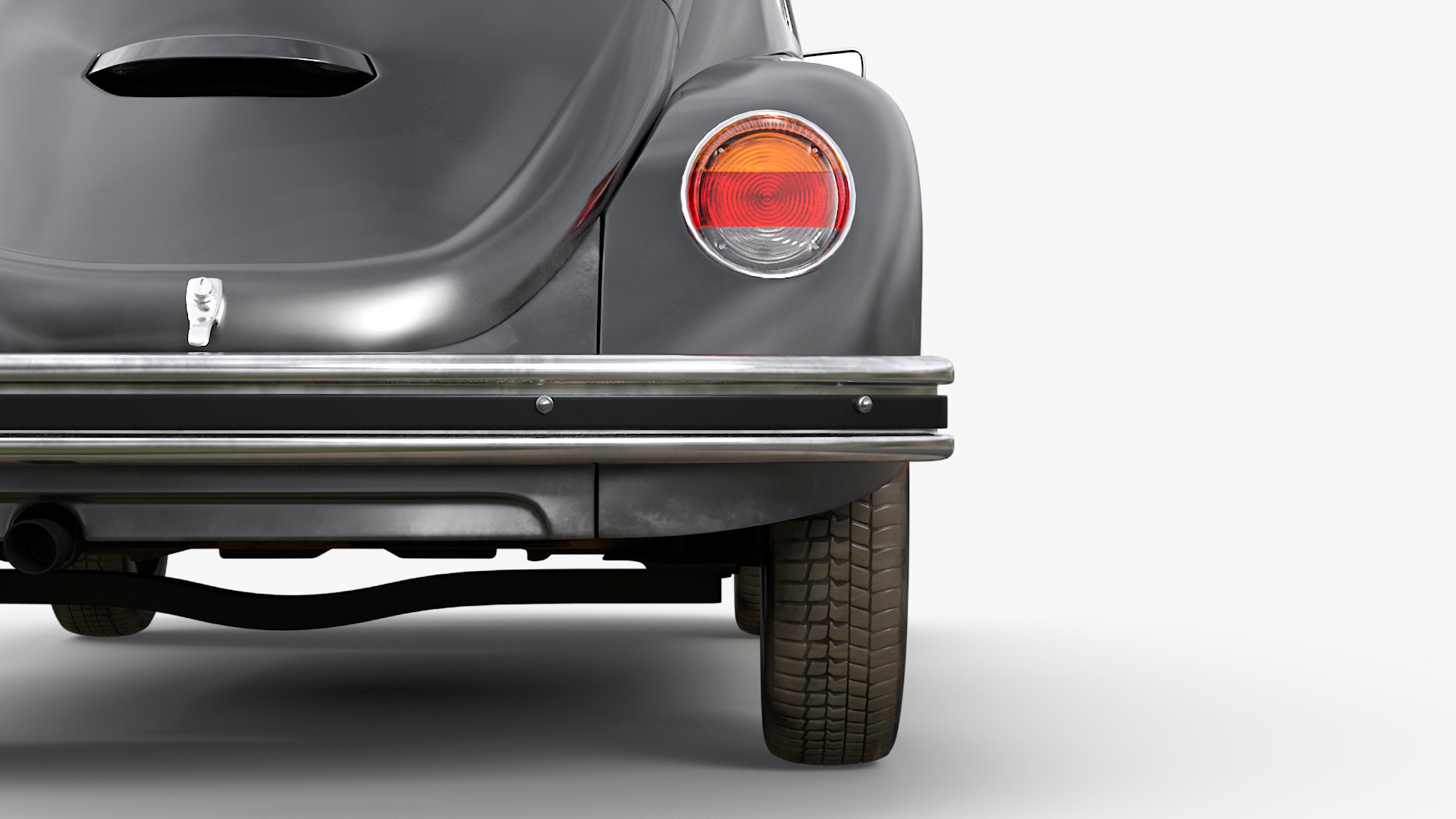 Vintage Volkswagen Beetle 3D Model - TurboSquid 2292439