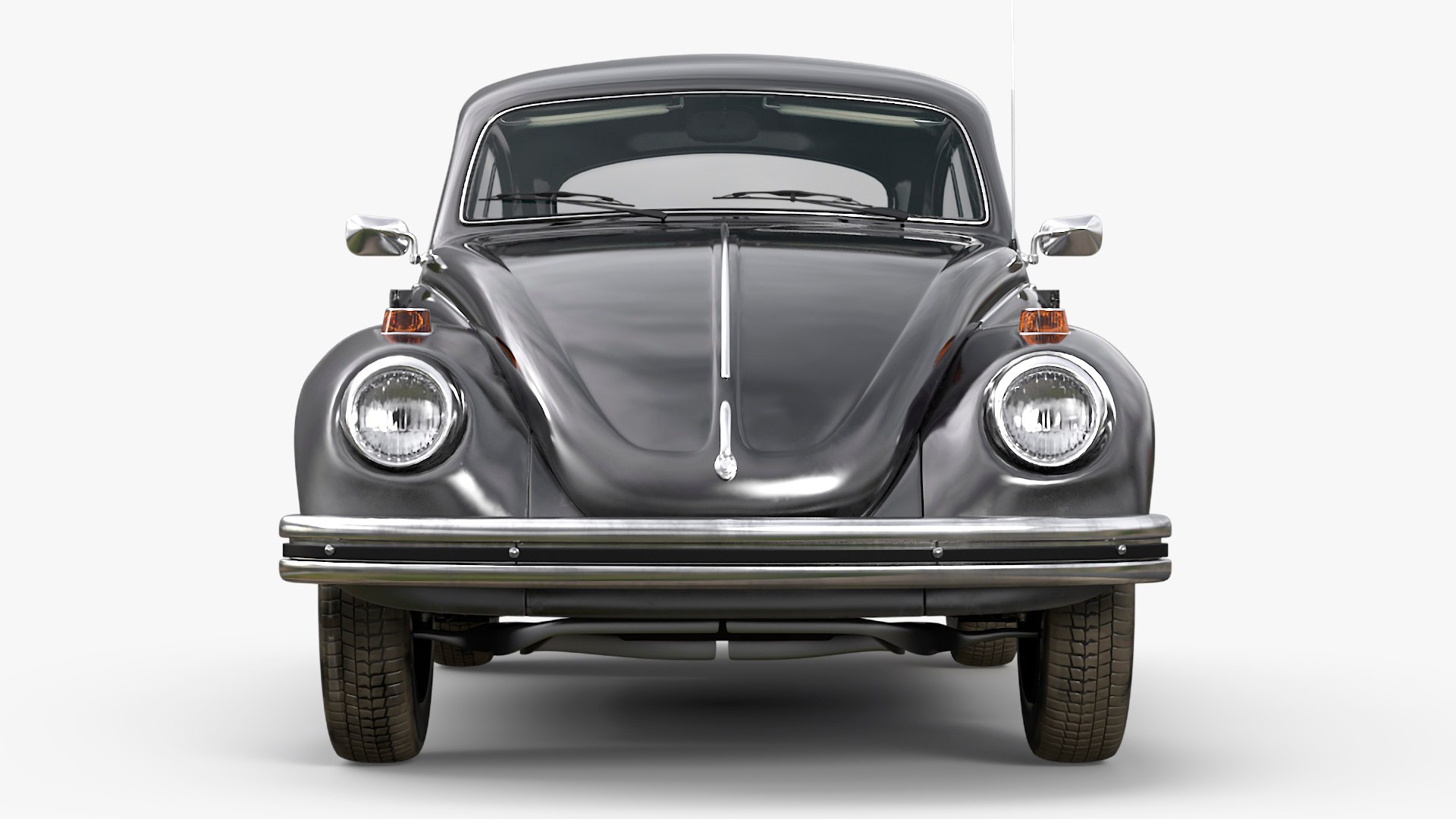 Vintage Volkswagen Beetle 3D Model - TurboSquid 2292439