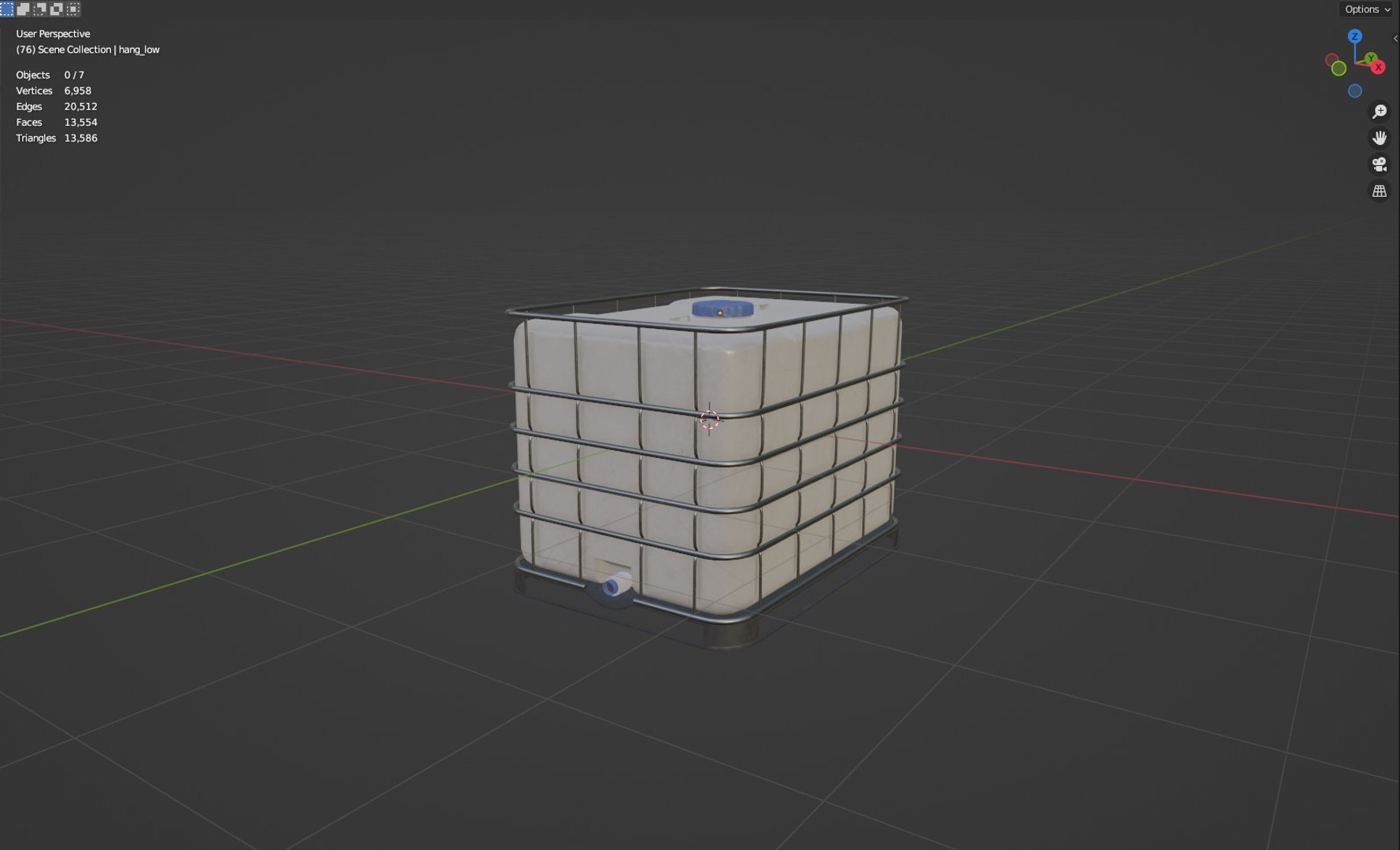 3D Water Plastic Tank - TurboSquid 2248404