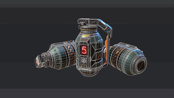 modelo 3d Sci Fi M4 - Granada - TurboSquid 1707398